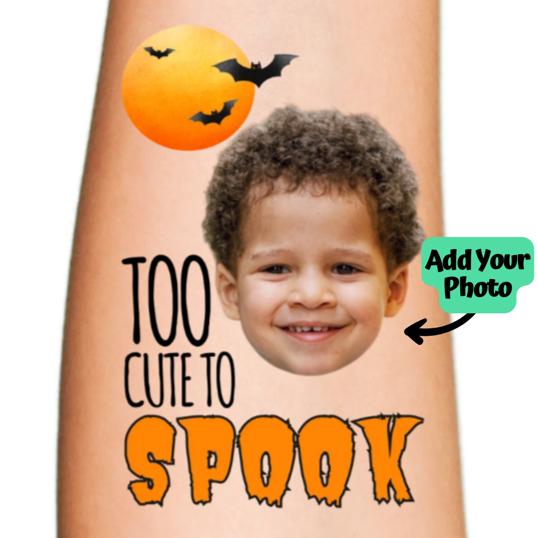 Halloween Temporary Tattoos - Customize Halloween Face Tattoos | Inkbond